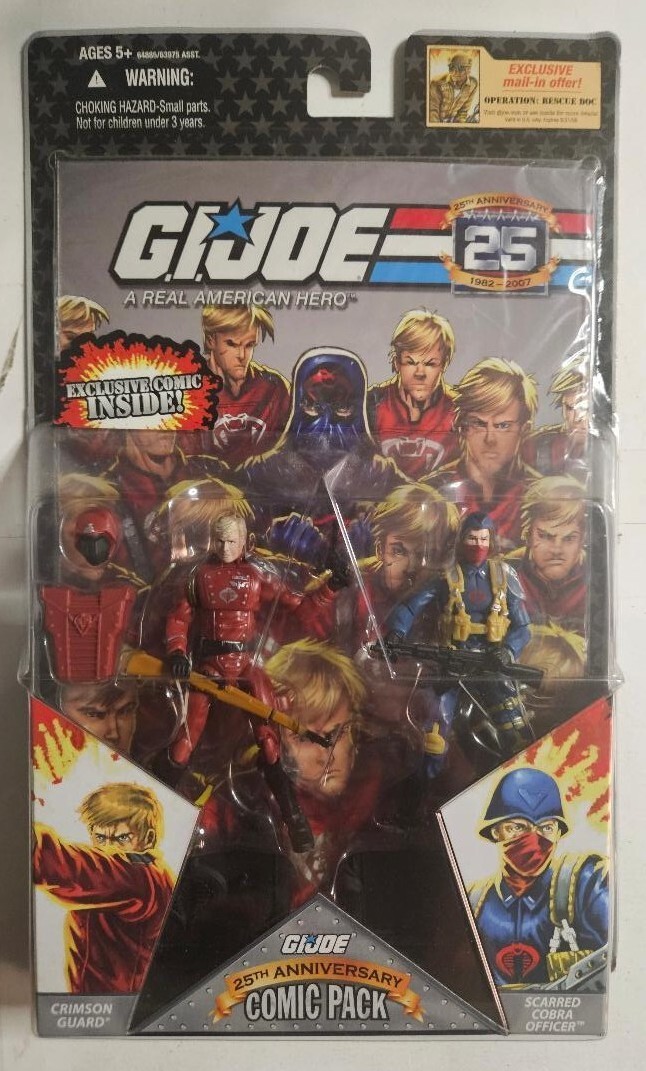 Hasbro GI Joe 25th Anniversary Comic 2 Pack | eBay