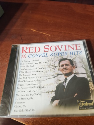RED SOVINE 16 GOSPEL SUPER HITS STILL SEALED CD | eBay