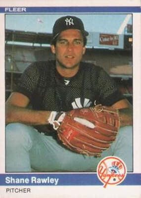 #138 Shane Rawley - New York Yankees - 1984 Fleer Baseball | eBay