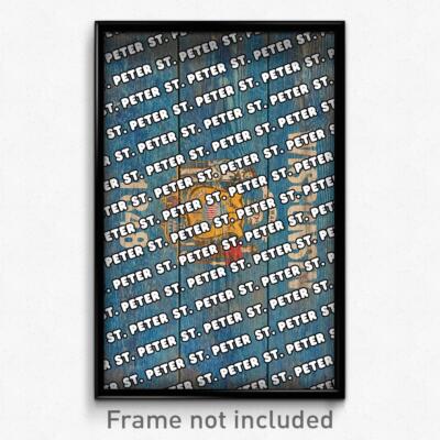 St. Peter Wisconsin Poster (WI City Souvenir 11x17 Town Print) | eBay