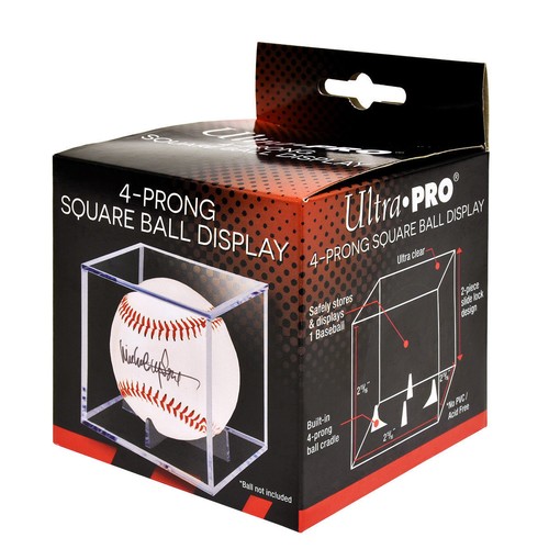 Lot of (10) ~ Ultra Pro Baseball Square Cube Ball Case Holders ~ New ...