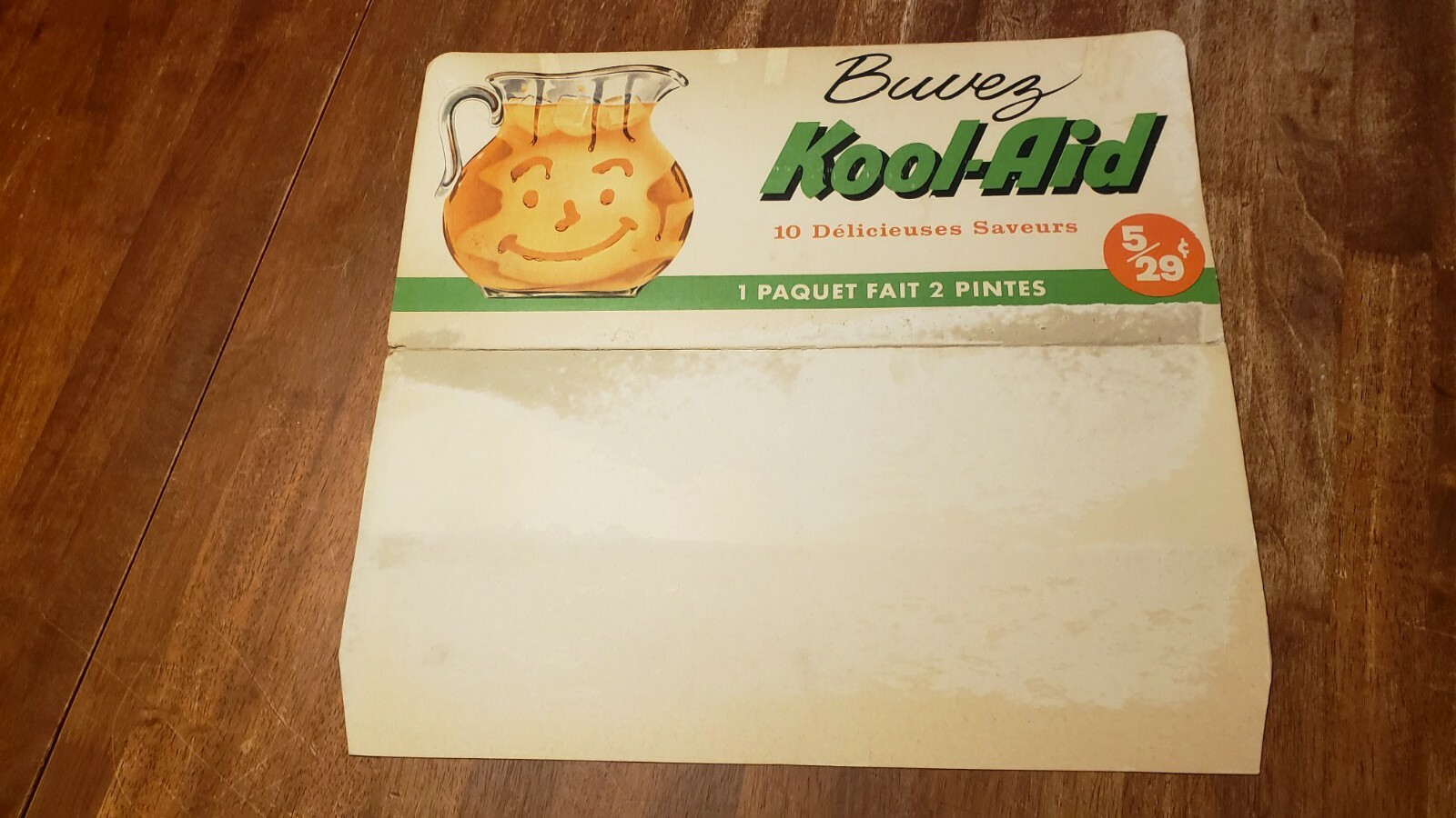 VTG advertising Kool-Aid display store cardboard sign rare grocery | eBay