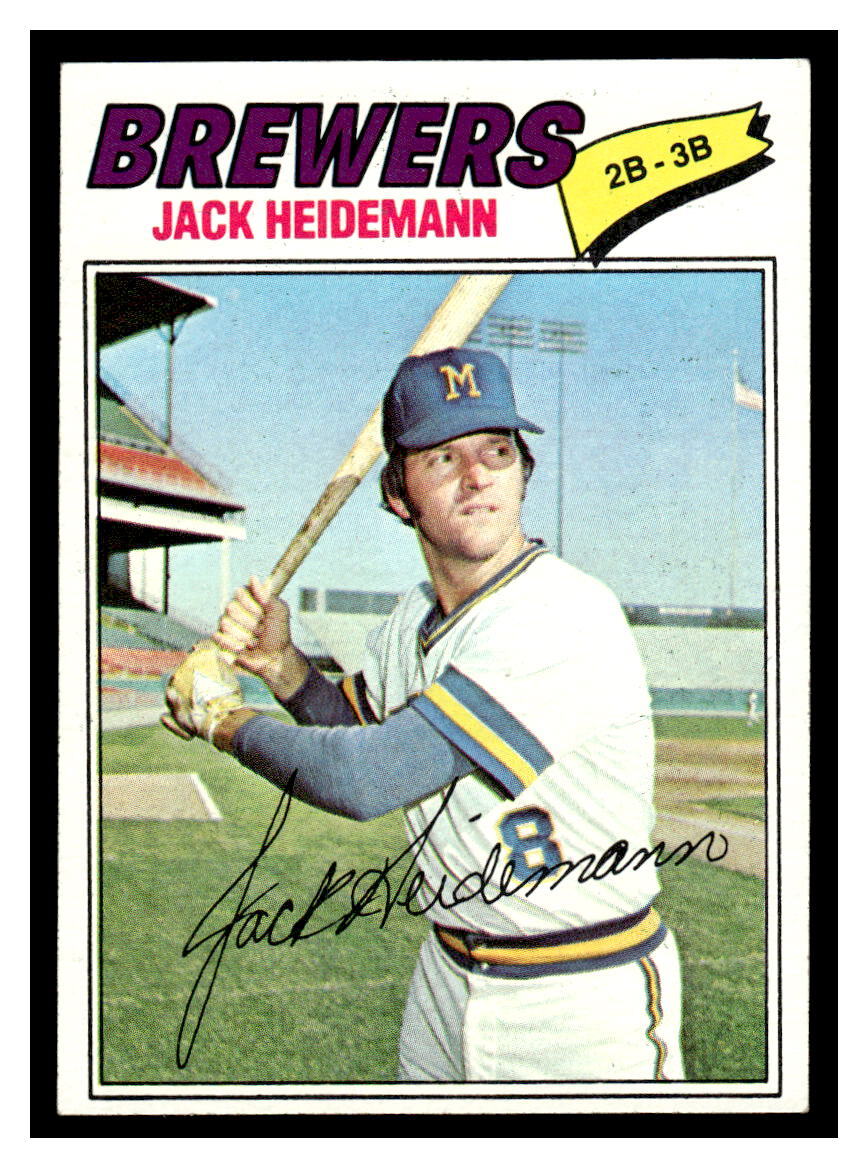 1977 Topps Baseball #553 Jack Heidemann 77TBB | eBay