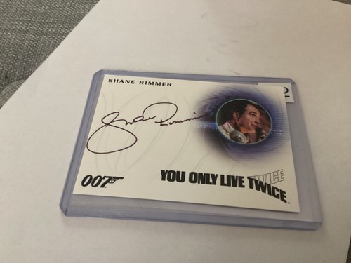 Rittenhouse James Bond Shane Rimmer Auto in “You Only Live Twice” | eBay