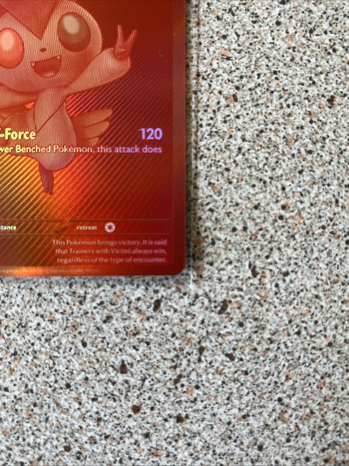Pokemon White Flare Victini 172 Red Monochrome Secret Rare Ungraded ...
