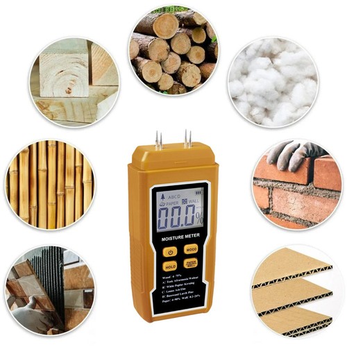 Compact Moisture Meter for Reliable Humidity Readings in Various ...