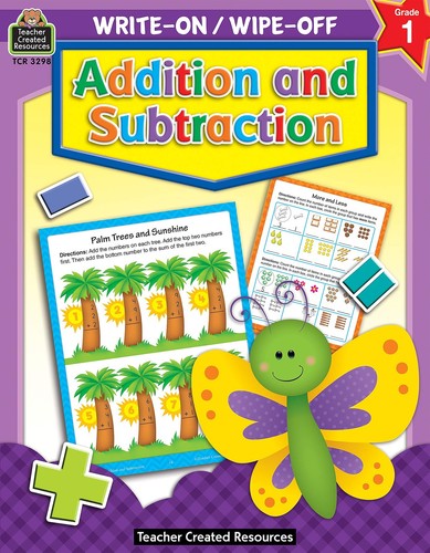 Write-On / Wipe-Off Addition and Subtraction | eBay