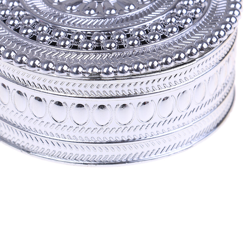 Creative plastic round candy box wedding vintage chocolate gift treat ...