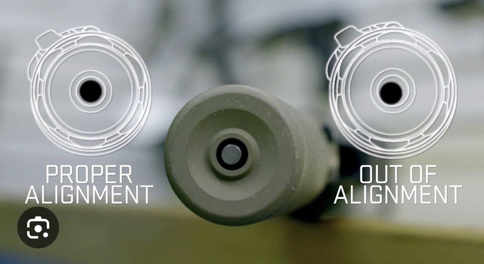 50 BMG Suppressor Alignment Rod Bore Barrett Cal | eBay