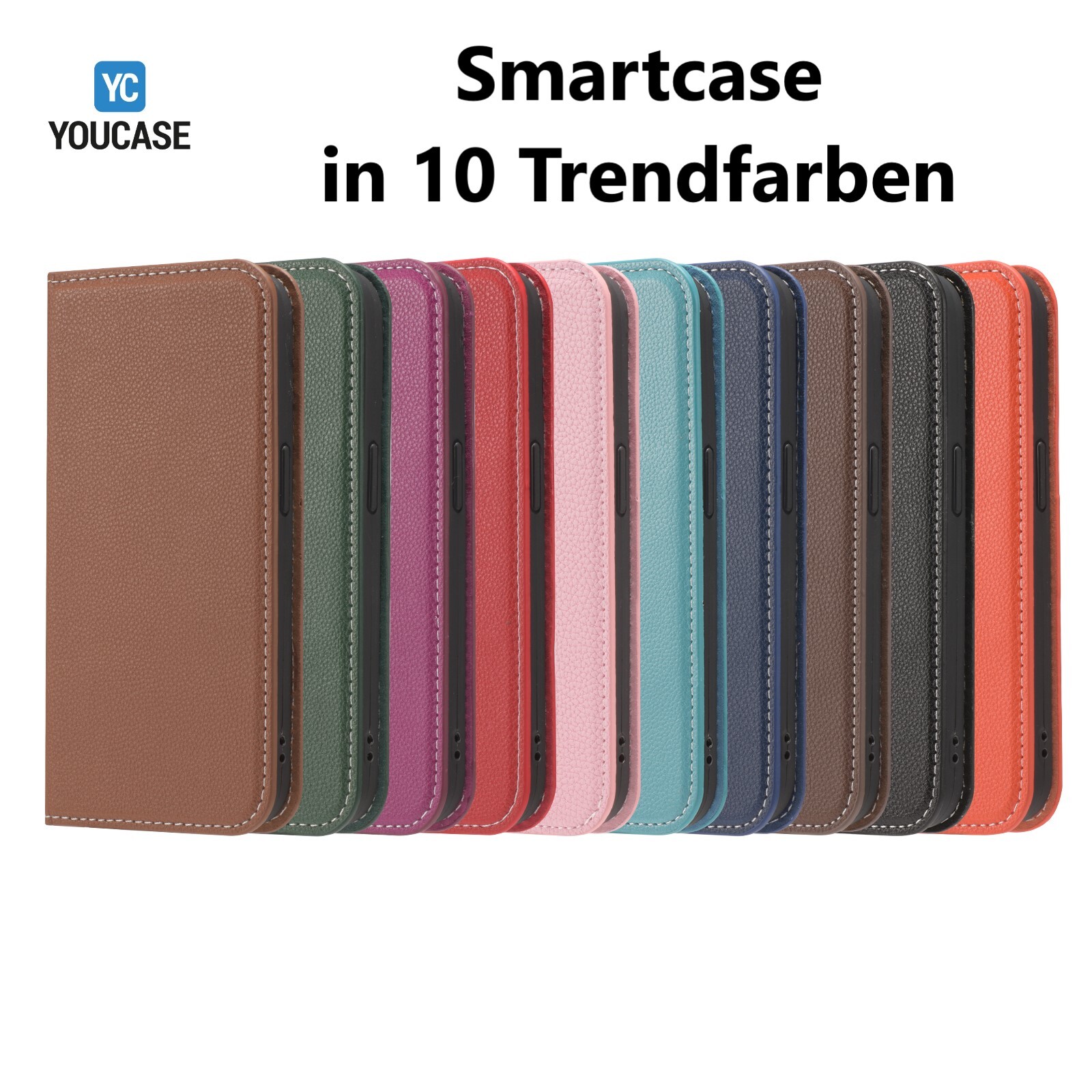 Handy Hülle für Apple iPhone Smart Case Schutz Tasche Magnet Cover Slim ...