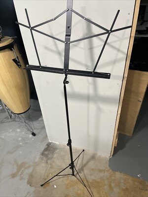 music stand used easily compactible | eBay