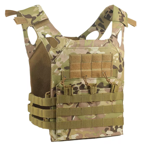QTY of 5 OCP Light Tactical Plate Carrier Vests - Multicam | eBay
