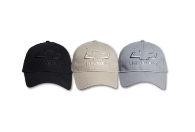 MEN'S CHEVROLET HAT/CAP BLACK,TAN, GRAY WITH CHEVROLET BOWTIE FS NEW | eBay