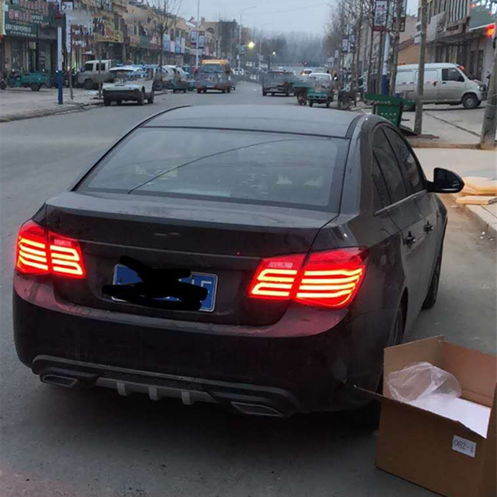 1Pair Car Rear Tail Lights Lamp Assembly 94540776 For Chevrolet Cruze ...