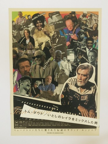 Tom Dowd & Le Langage De Musique Eric Clapton Film Flyer Mini Affiche ...