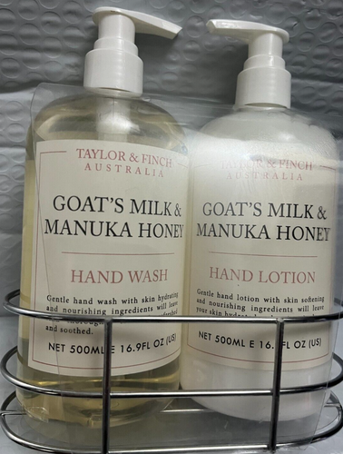 TAYLOR&FINCH AUSTRALIA GOAT'S MILK&MANUKA HONEY HAND WASH&HAND LOTION ...