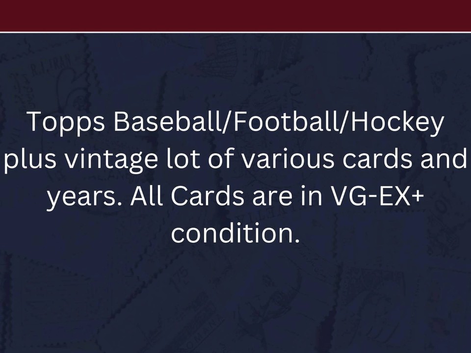 NobleSpirit (BH) Topps Baseball/Hockey/Football 700+ Card Lot Gretzky ...