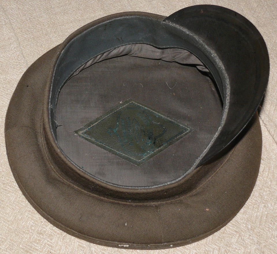 Soviet Officer Cap. Military Headwear Factory. Moscow. Original WW2 | eBay