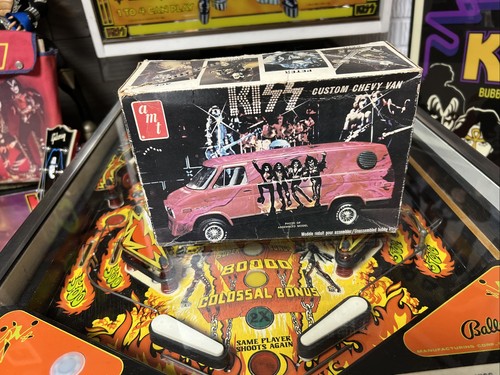 Kiss AMT Chevy Model Van Kit 1977 Aucoin BOX ONLY!! Gene Simmons Paul ...