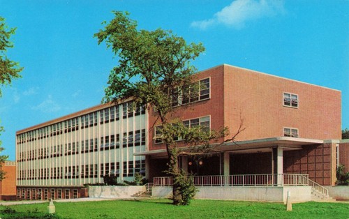 Carbondale Southern Illinois University Science Building VTG Postcard ...