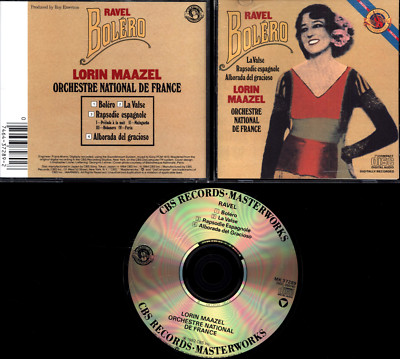RAVEL BOLERO LORIN MAAZEL ORCHESTRE NATIONAL DE FRANCE CD | eBay