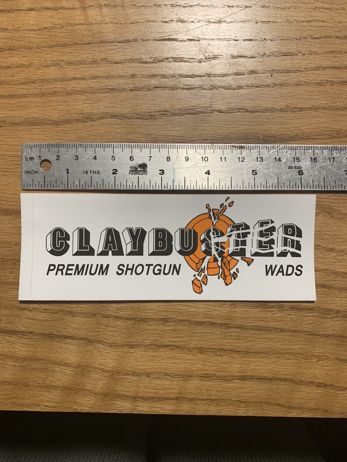 Claybuster Shotgun Wads Sticker | eBay