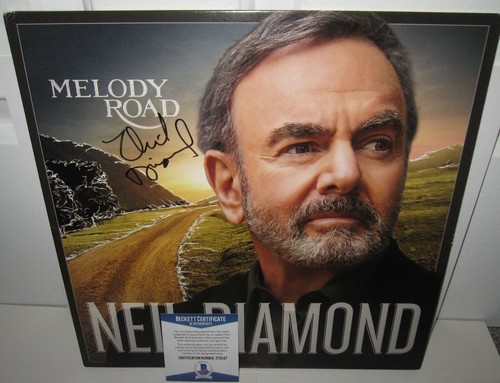 NEIL DIAMOND SIGNED MELODY ROAD ALBUM SWEET CAROLINE ROCK AUTOGRAPH ...