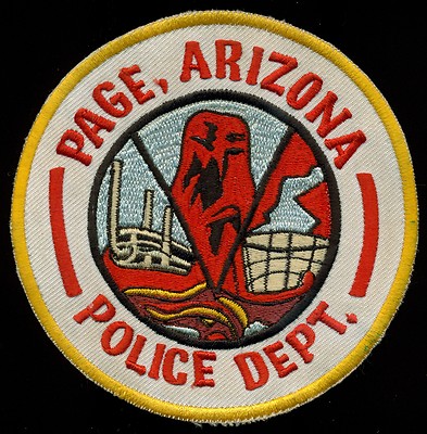 Page Arizona Police Dept Patch S-13 | eBay