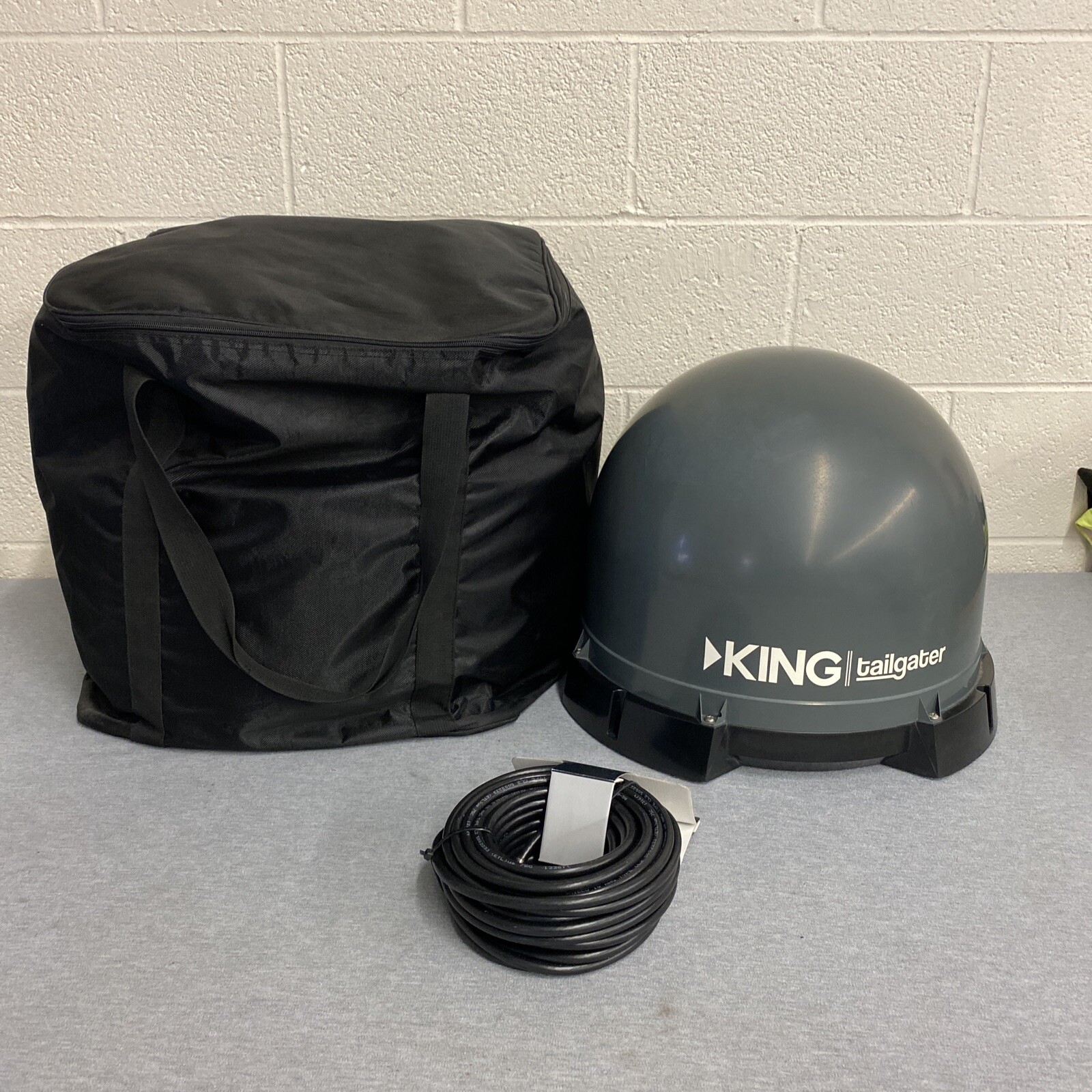 Dish King Tailgater Satellite Dish and Travel Carrying Bag | eBay
