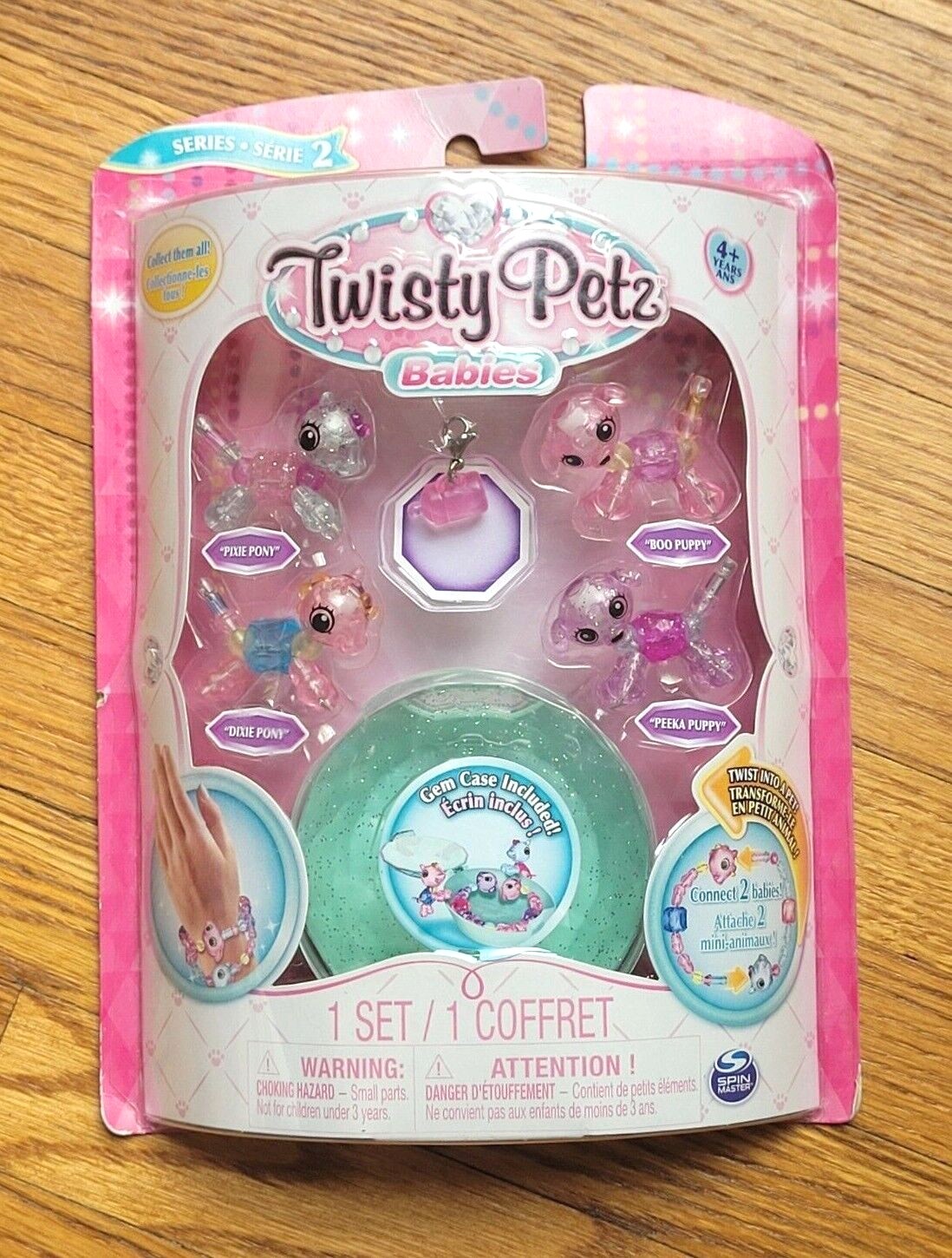 NIB Rare Twisty Petz Babies Series 2 Puppies and Ponies w/ Charm and ...