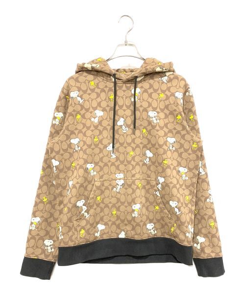 COACH x PEANUTS Men's Hoodie Brown x Black Collab Lim… - Gem