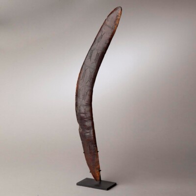 STUNNING STONE CARVED AUSTRALIAN BOOMERANG | eBay