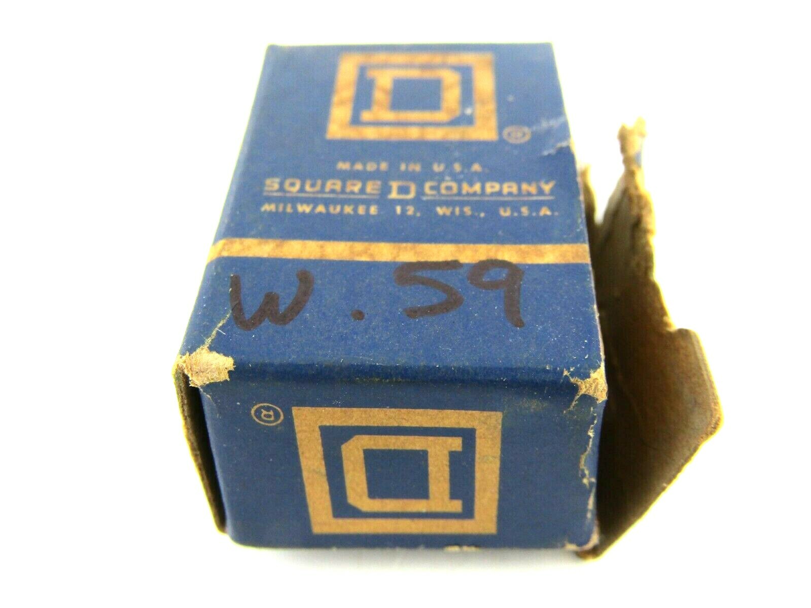 Square D W.59 Thermal Overload Heating Element, W59 | eBay