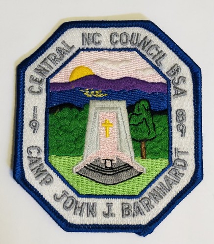 BSA 1989 Camp John Barnhardt Chapel Patch Central NC Council Camporee ...