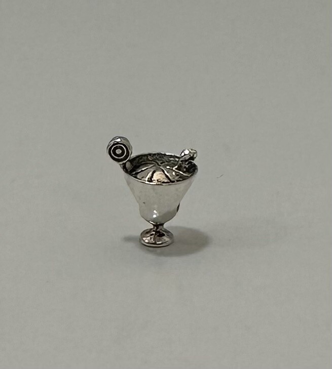 Cocktail Charm Silver Bracelet/Necklace | eBay