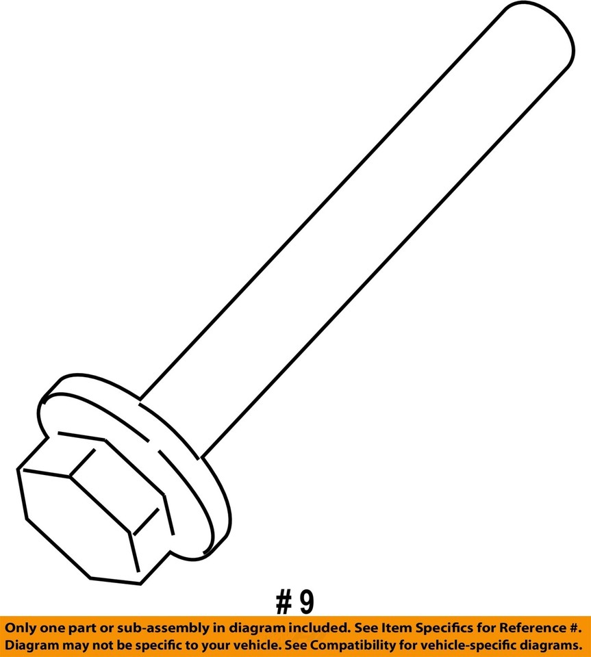 Lincoln FORD OEM MKS Engine Motor Transmission-Support Mount Bolt ...