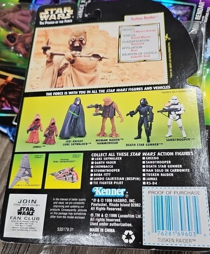 Kenner Tusken Raider With Gaderffi Stick Battle Club Action Figure for ...