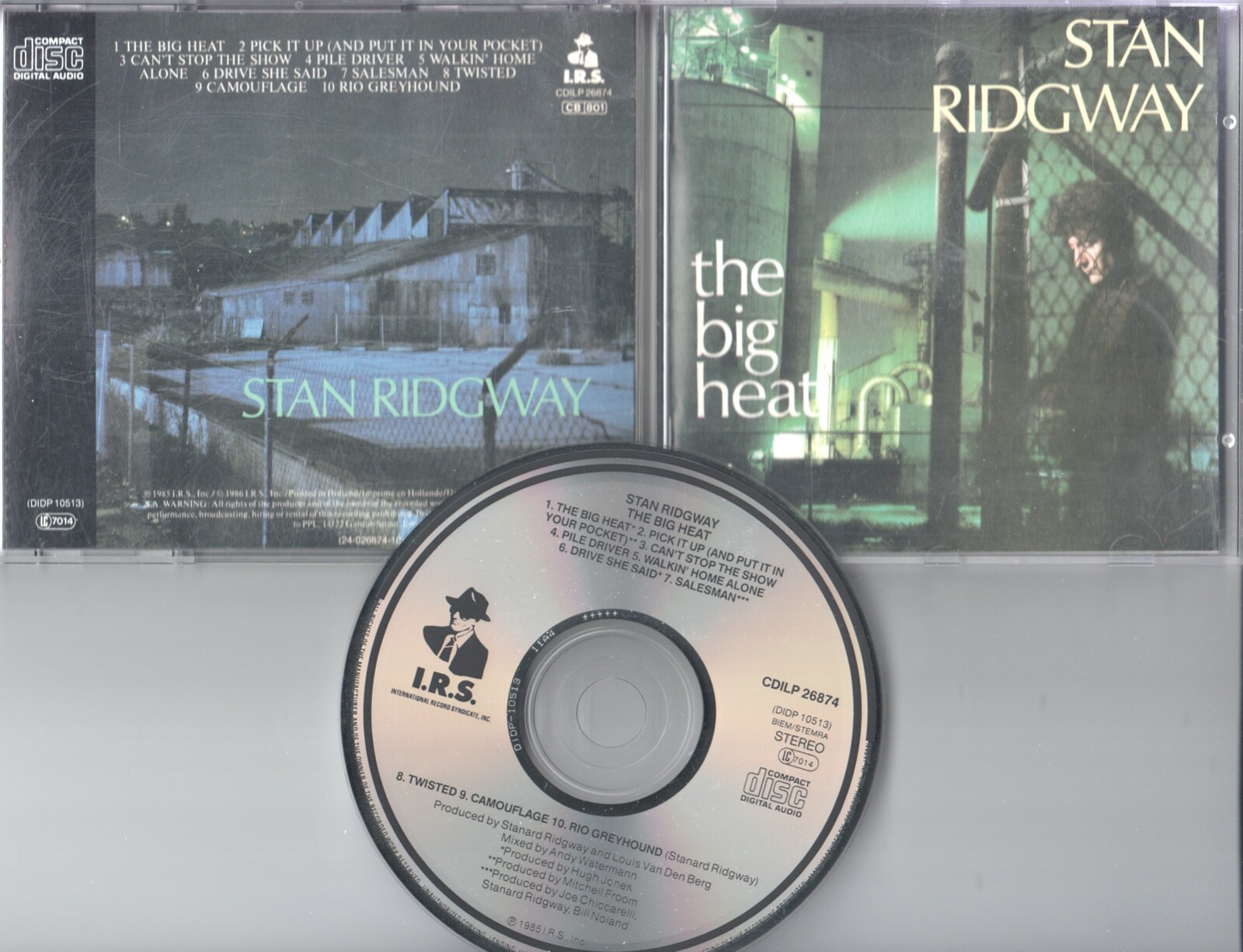 Stan Ridgway CD The Big Heat © 1985 Japan / No Barcode | eBay.de