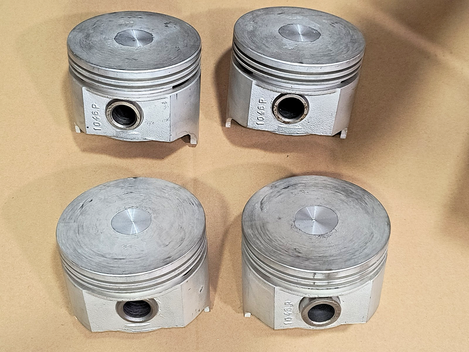 Chevrolet Vega Piston Set STD 3-1/2 Bore Nylen Products 1046-P Made In USA | eBay