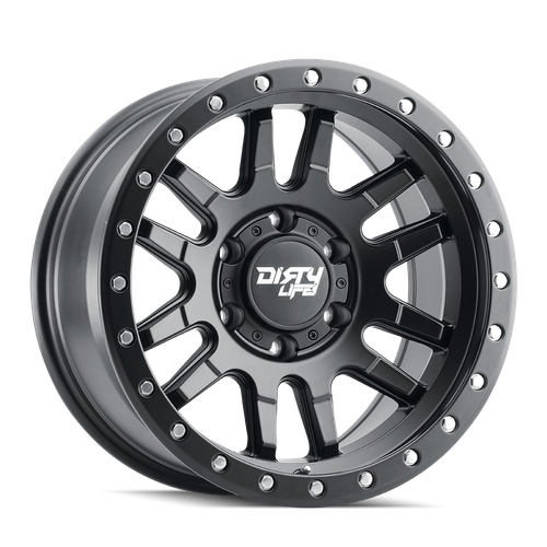 Dirty Life Wheels Rim Canyon Pro 17x9 5x127 ET-12 71.5CB Satin Black ...
