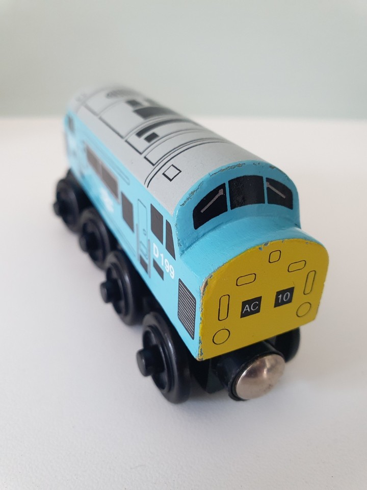 Thomas The Tank Engine & Friends WOODEN DIESEL D199 TRAIN Rare | eBay UK