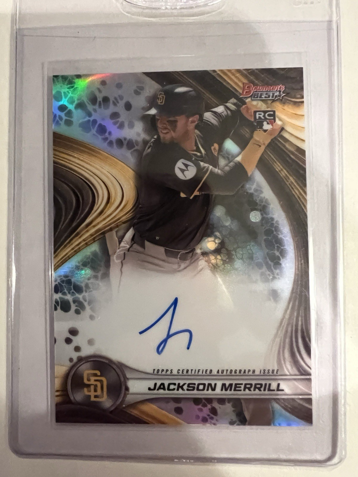 Jackson Merrill 2024 Bowman's Best #B24-JM Best of 2024 Autographs ...