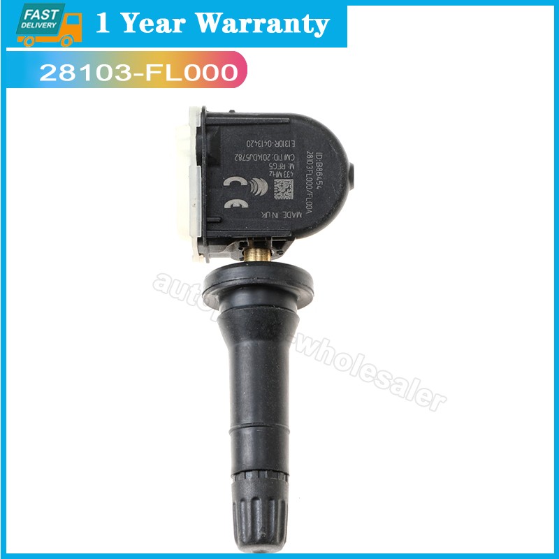 4PCS 28103-FL000 TPMS Tire Pressure Sensor For Subaru Impreza Ascent ...