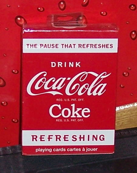 COCA - COLA / COKE DECK OF PLAYING CARDS NEW SEALED DECK NEW OLD STOCK ...