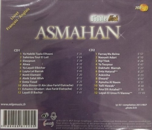 ASMAHAN - DOUBLE BEST / (2CD) / MLP MUSIC [NEW] 3700409812255 | eBay