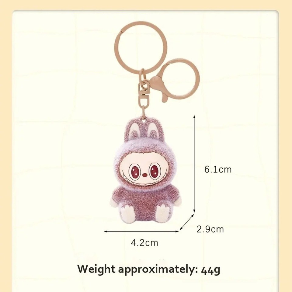 Top La Boo Boo Keychain Pooh Doll Toy Popular Decoration Bag Pendant | eBay