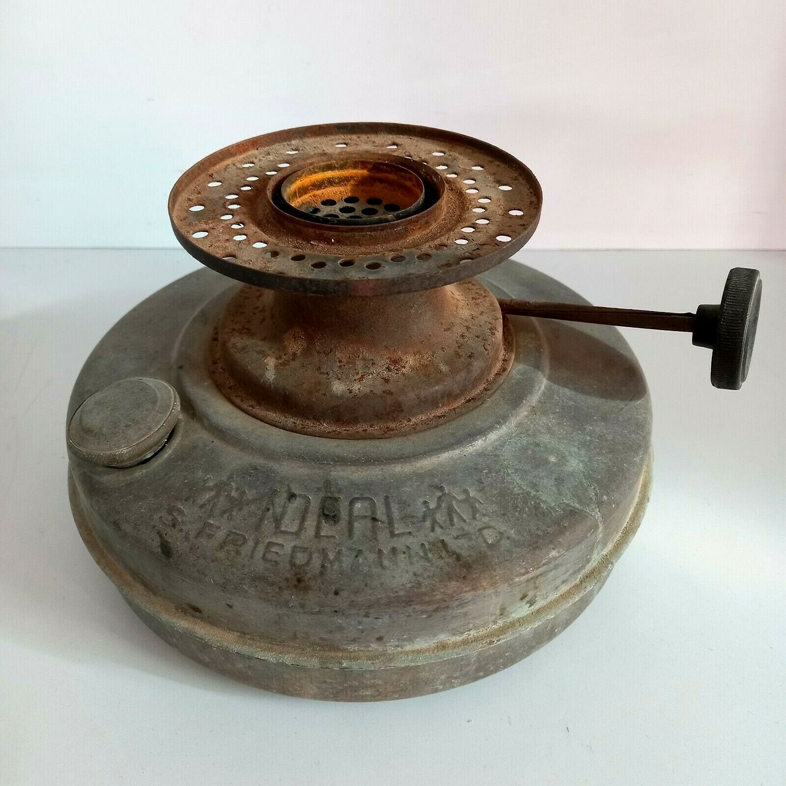 Vintage Old Rare Kerosene Oil Stove -S. Friedmann Ltd Technical Works ...