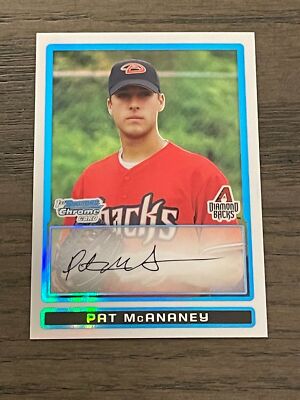 2009 Bowman Chrome Prospects Refractors #BCP76 Pat McAnaney 295/599 | eBay