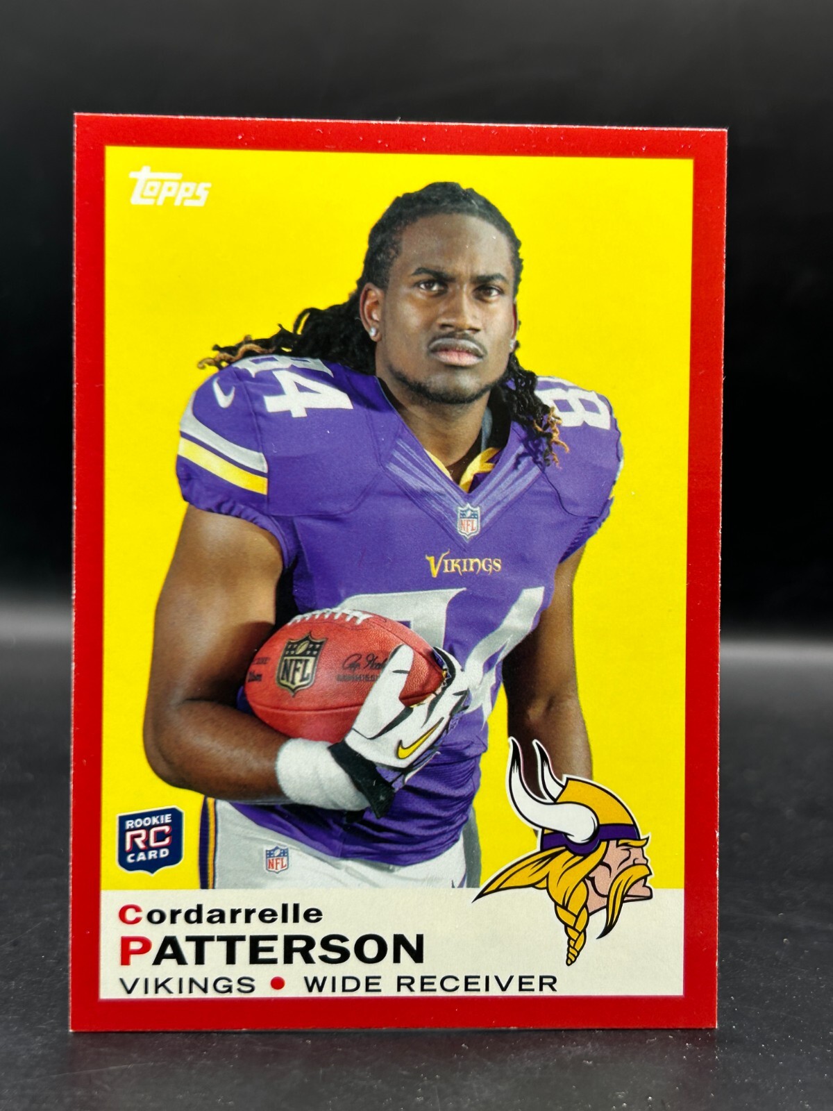 2013 Topps Retail 1969 Design Target Red Cordarrelle Patterson #10 ...