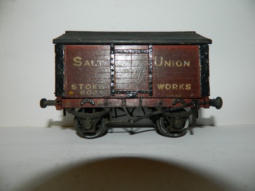 VINTAGE KIT MADE O GAUGE SALT UNION STOKE WORKS WAGON | eBay